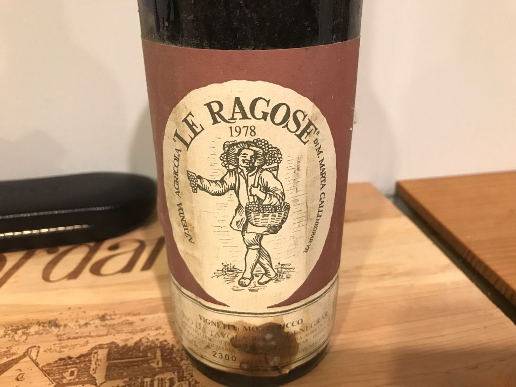 1983 Le Ragose Valpolicella Classico Superiore Marta Galli, Italy ...