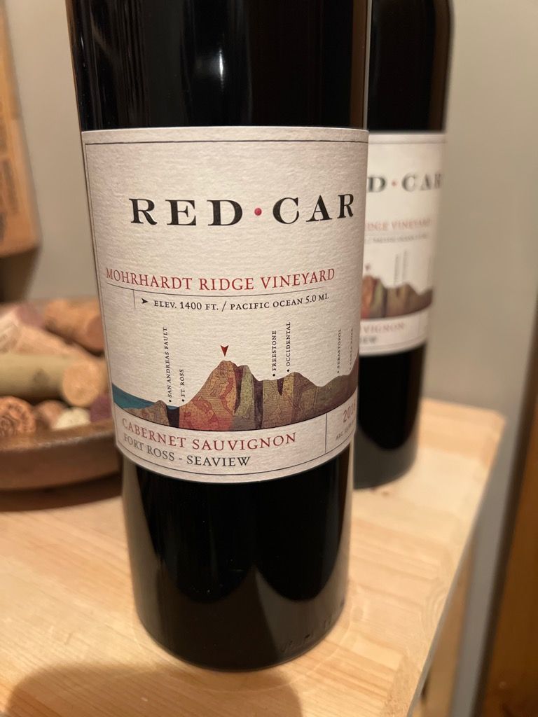 2019 Red Car Cabernet Sauvignon Mohrhardt Ridge Vineyard, USA ...