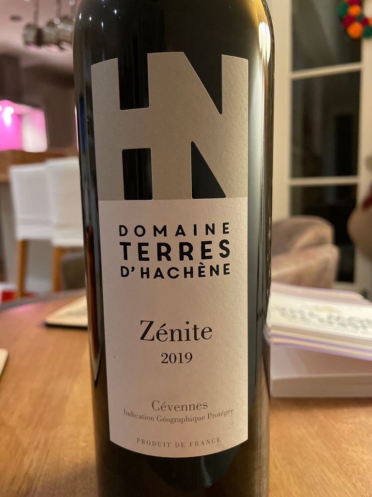 2019 Domaine Terres d'Hachène Cévennes Zénite, France, Languedoc ...