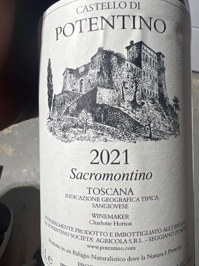2021 Castello di Potentino Sangiovese The Winemaker's Release, Italy ...