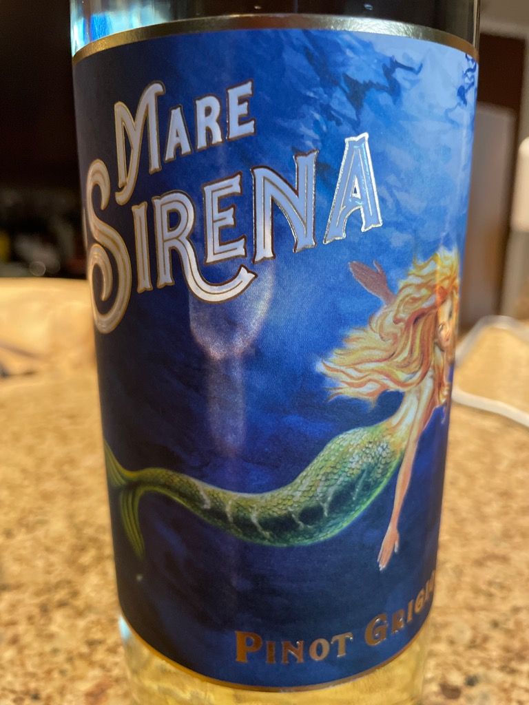 2022 Mare Di Sirena Pinot Grigio, Italy - CellarTracker