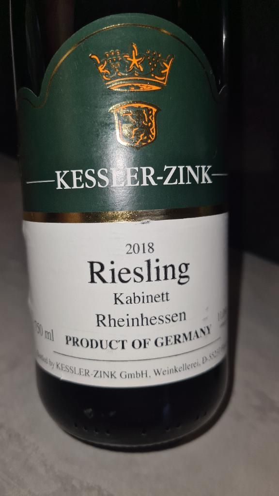 2021 Kessler-Zink Riesling Spätlese, Germany, Rheinhessen - CellarTracker
