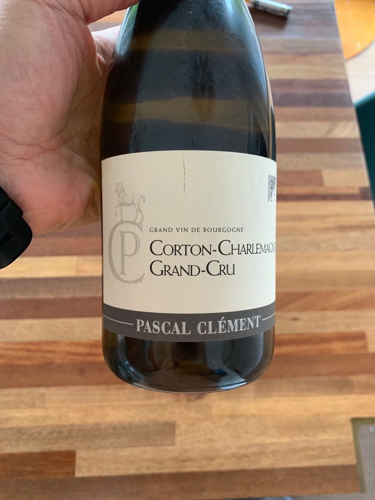 2017 Pascal Clément Corton-Charlemagne, France, Burgundy, Côte de ...