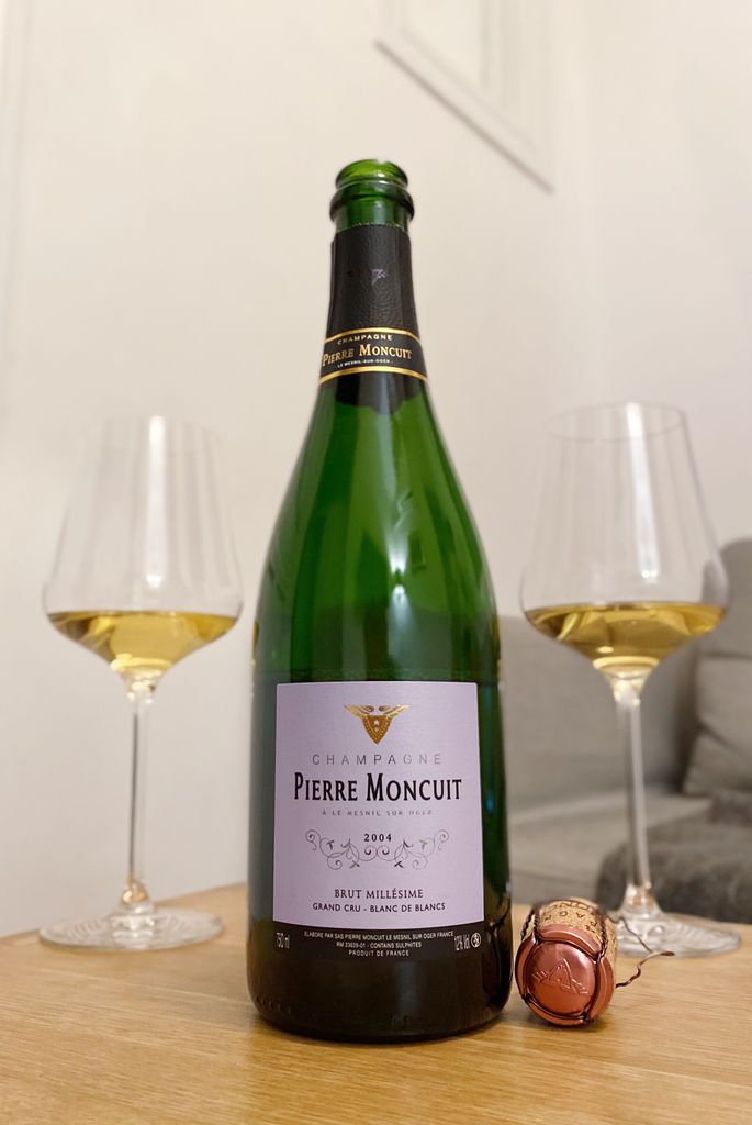 2004 Pierre Moncuit Champagne Grand Cru Blanc de Blancs Brut Millésimé ...
