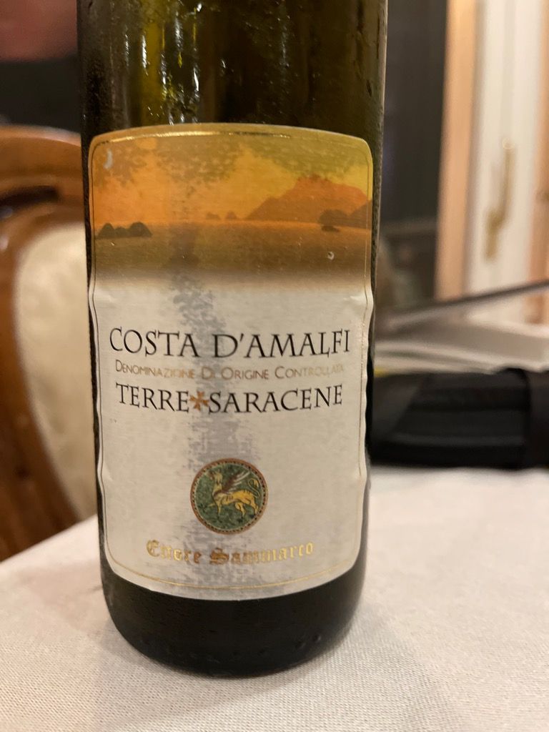 2022 Ettore Sammarco Costa d'Amalfi Ravello Terre Saracene Bianco ...