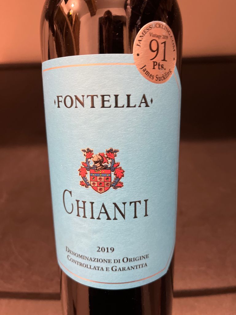 2019 Fontella Chianti, Italy, Tuscany, Chianti - CellarTracker