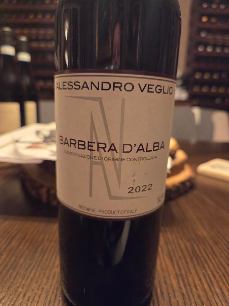 2022 Alessandro Veglio Barbera d'Alba, Italy, Piedmont, Alba, Barbera d ...