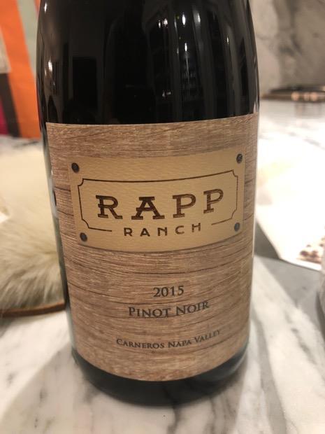 2015 Rapp Ranch Cutters Reserve, USA, California, Napa Valley ...