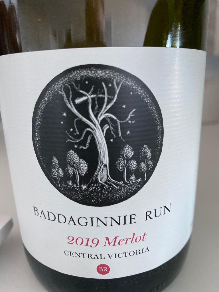 2019 Baddaginnie Run Merlot, Australia, Victoria, Strathbogie Ranges ...
