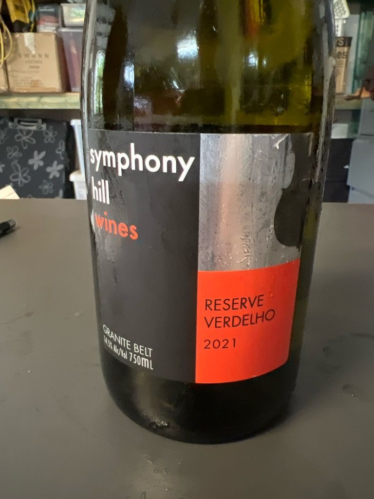 2022 Symphony Hill Verdelho Reserve, Australia, Queensland, Granite ...