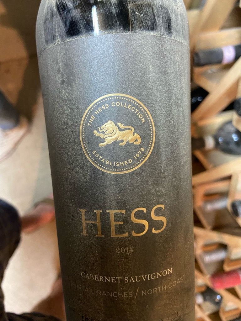 2014 The Hess Collection Cabernet Sauvignon Shirtail Ranches, USA ...