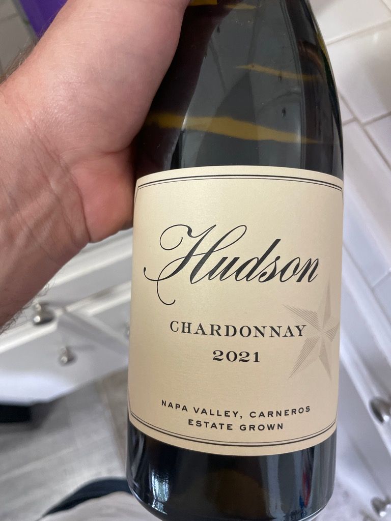2021 Hudson Ranch Chardonnay Hudson Vineyard, USA, California, Napa ...