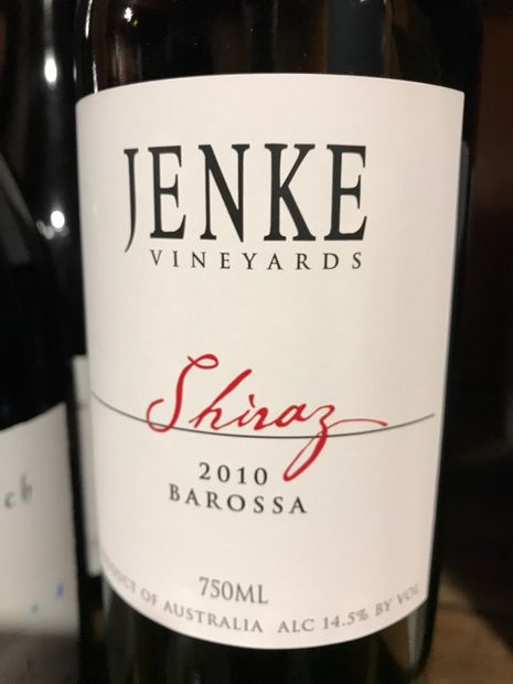 2010 Jenke Shiraz, Australia, South Australia - CellarTracker