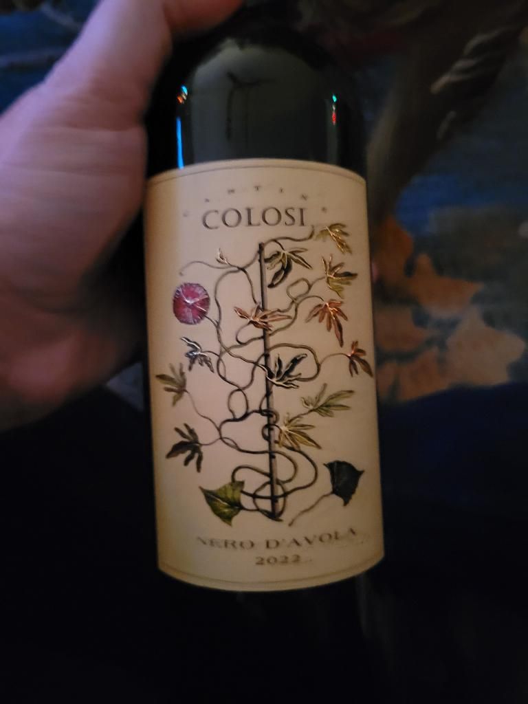 2022 Cantine Colosi Nero d'Avola, Italy, Sicily, Sicilia - CellarTracker