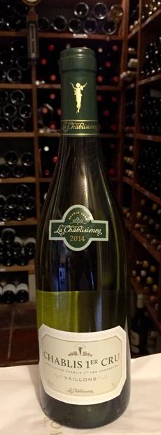 2014 La Chablisienne Chablis 1er Cru Vaillons, France, Burgundy ...