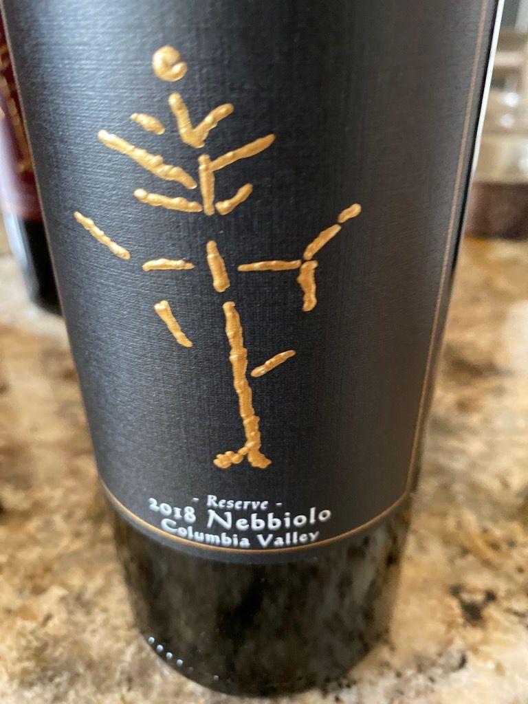 2018 Cascade Cliffs Nebbiolo Reserve, USA, Washington, Columbia Valley ...