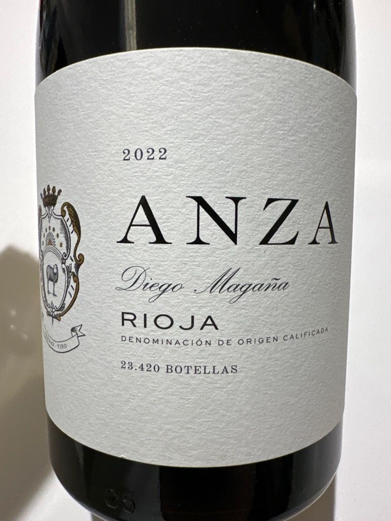 2023 Diego Magaña Rioja Anza, Spain, La Rioja, Rioja - CellarTracker