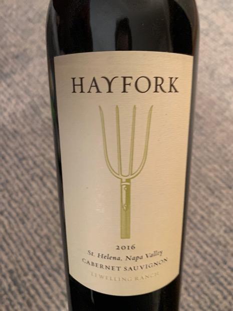 2016 Hayfork Cabernet Sauvignon Lewelling Ranch, USA, California, Napa ...