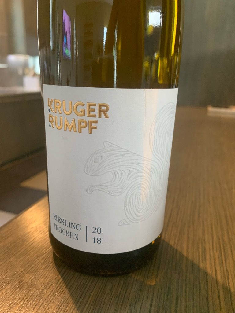 2018 Kruger-Rumpf Estate Riesling Trocken, Germany, Nahe - CellarTracker