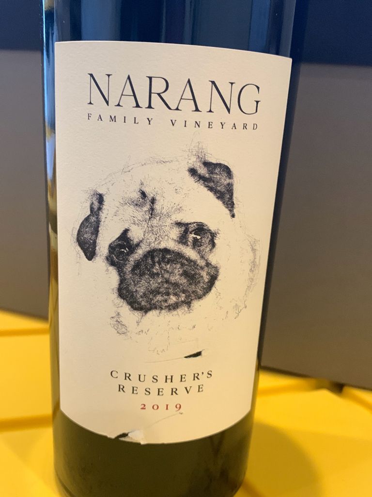 2018 Narang Family Vineyards Crusher's Reserve, USA, California ...