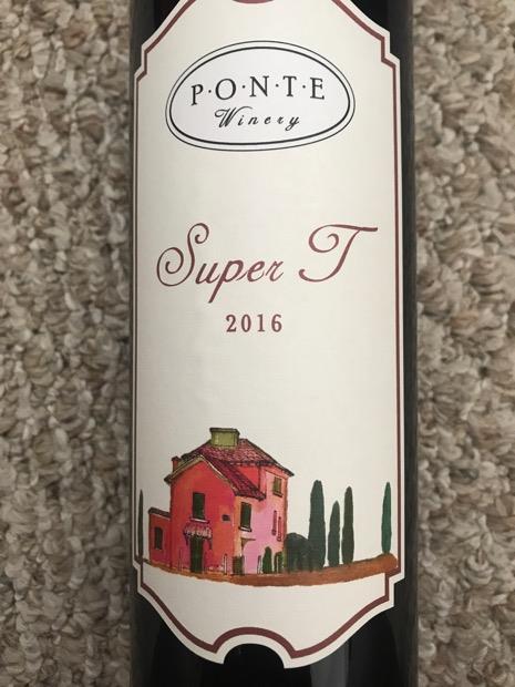2016 Ponte Winery Super T Temecula Valley, USA, California, South Coast ...