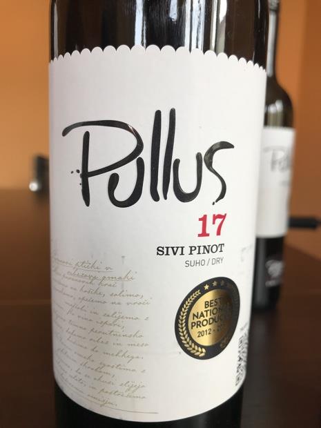 2017 Ptujska Klet Sivi Pinot Pullus, Slovenia, Podravje, Štajerska ...