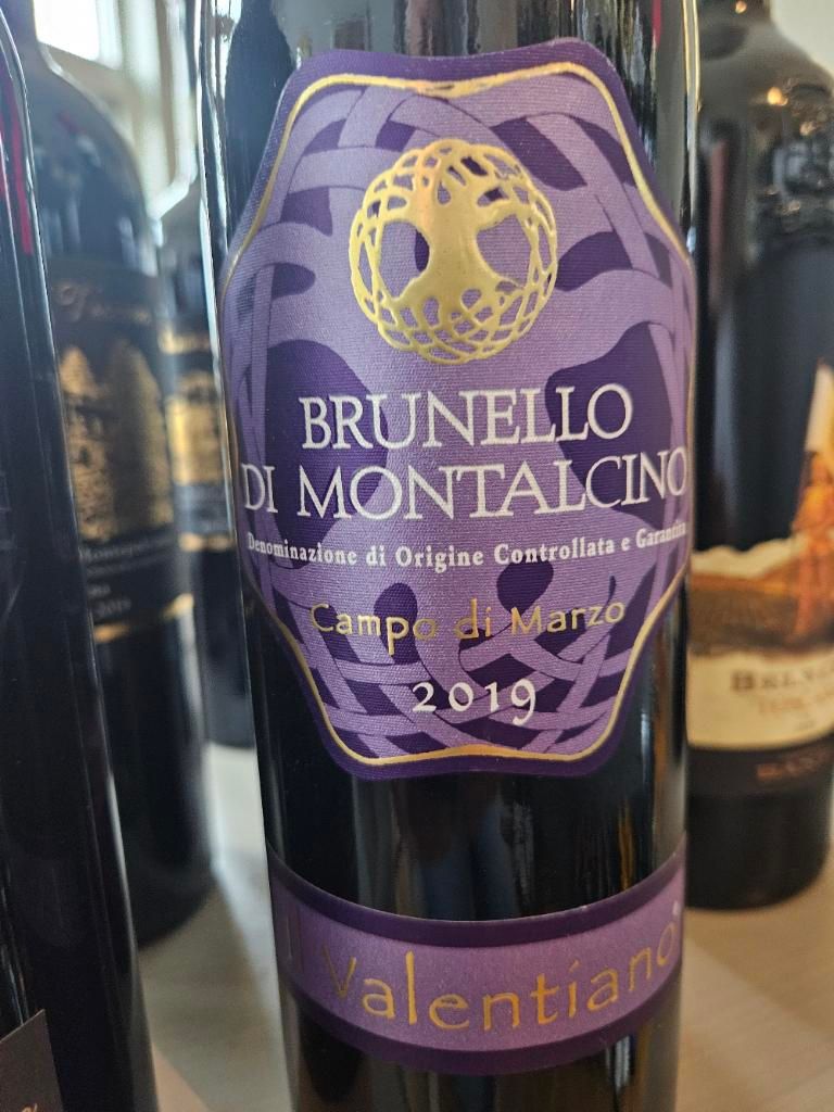 2019 Il Valentiano Brunello di Montalcino Campo Di Marzo, Italy ...