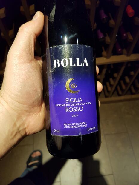 2004 Bolla Sicilia Rosso, Italy, Sicily, Sicilia - CellarTracker
