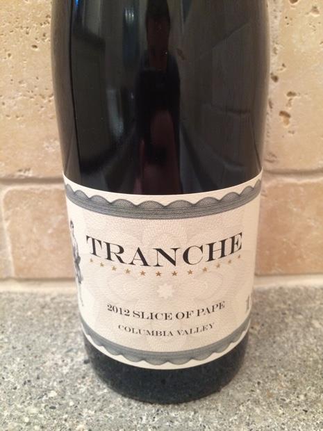 2012 Tranche Cellars Slice of Pape Blue Mountain Vineyard, USA ...