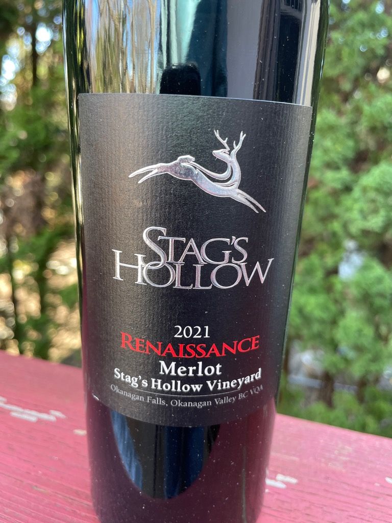 2021 Stag's Hollow Merlot Renaissance, Canada, British Columbia ...