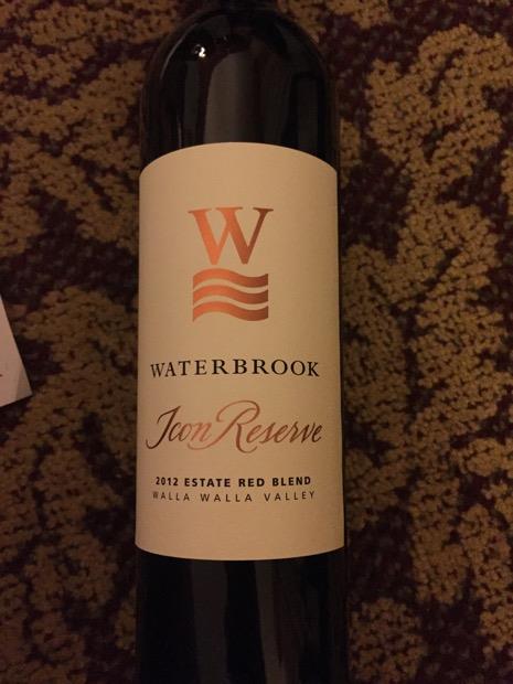 2012 Waterbrook Icon Reserve Estate Red Blend, USA, Washington ...