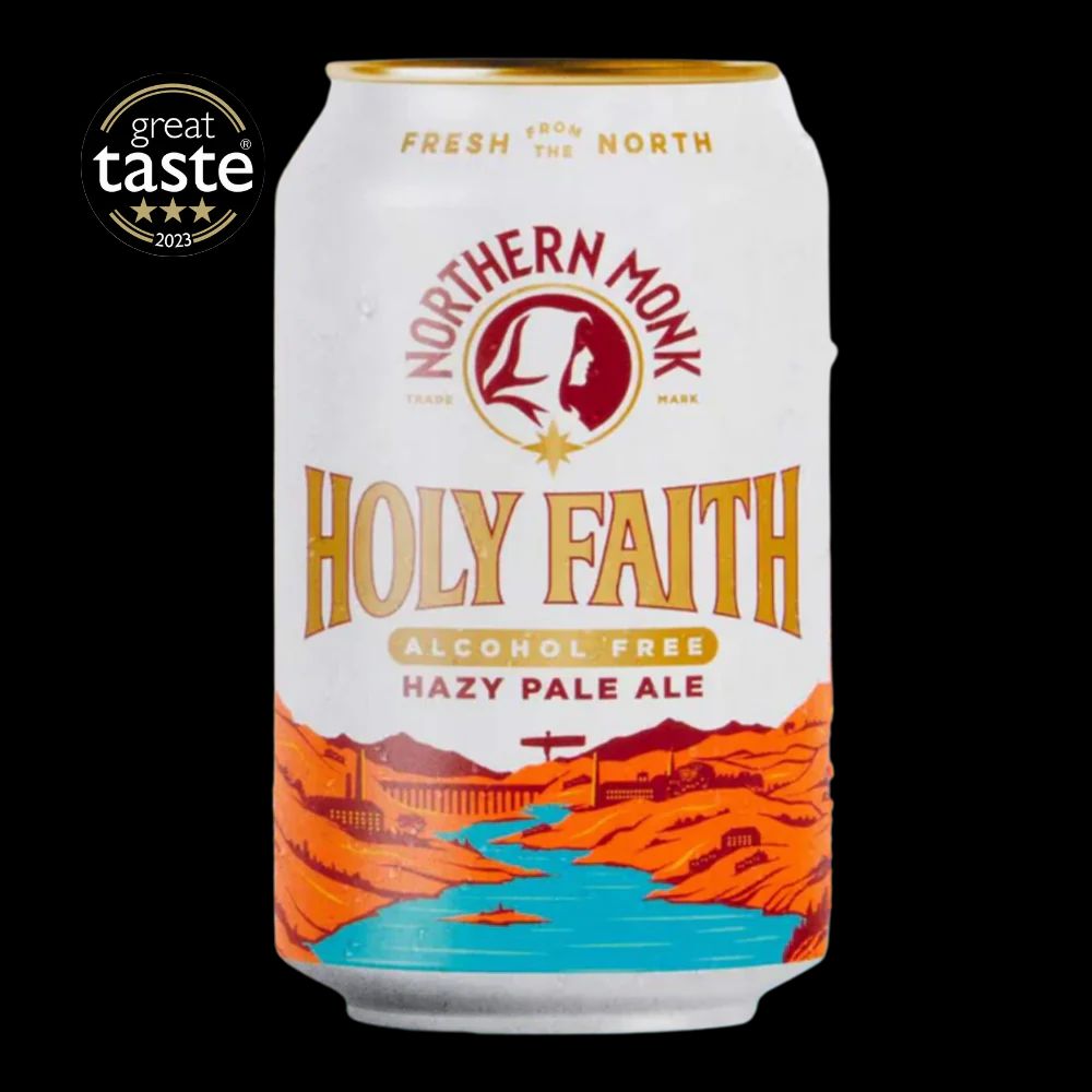 NV Northern Monk Holy Faith , Hazy Pale Ale , Alcohol Free, United ...