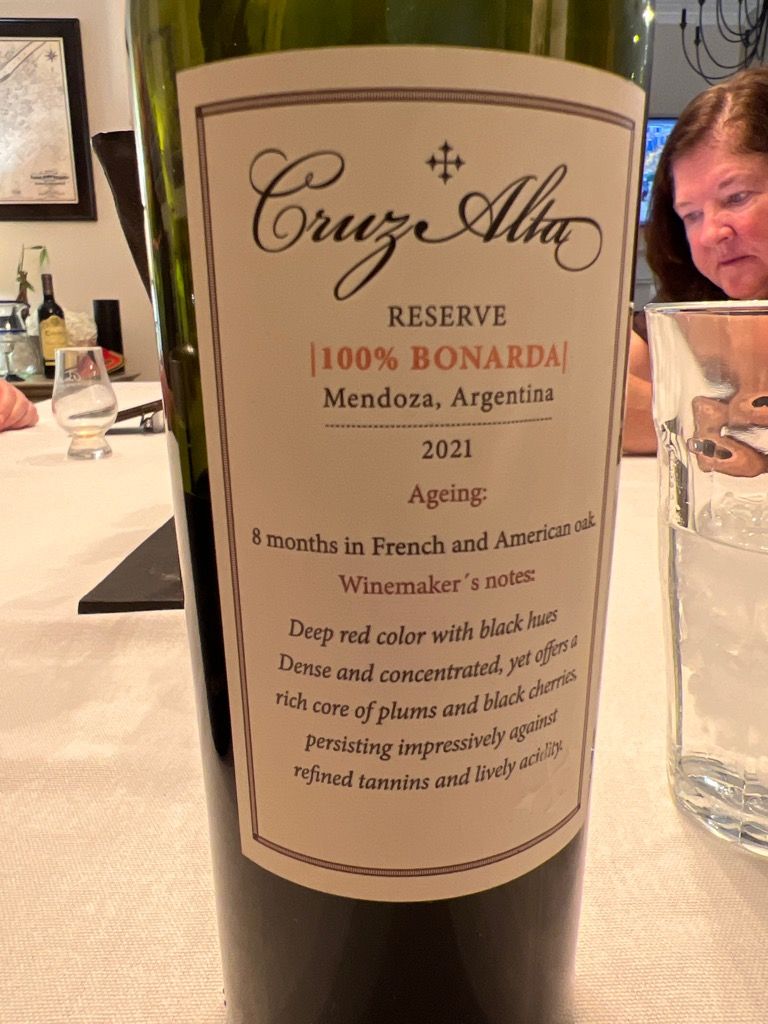 2022 Cruz Alta Bonarda Reserve, Argentina, Mendoza - CellarTracker