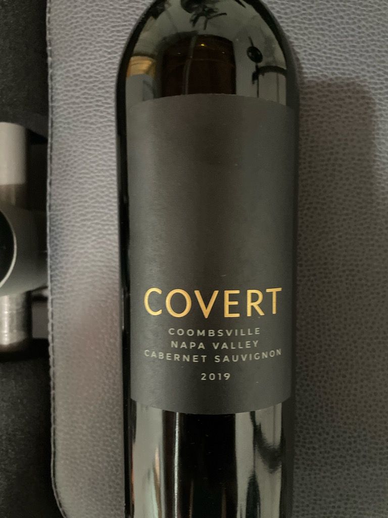 2019 Covert Estate Cabernet Sauvignon, USA, California, Napa Valley ...