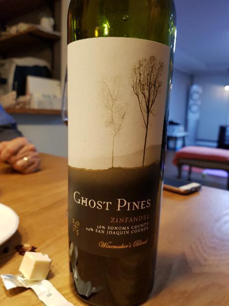 2015 Ghost Pines Zinfandel, USA, California, North Coast - CellarTracker