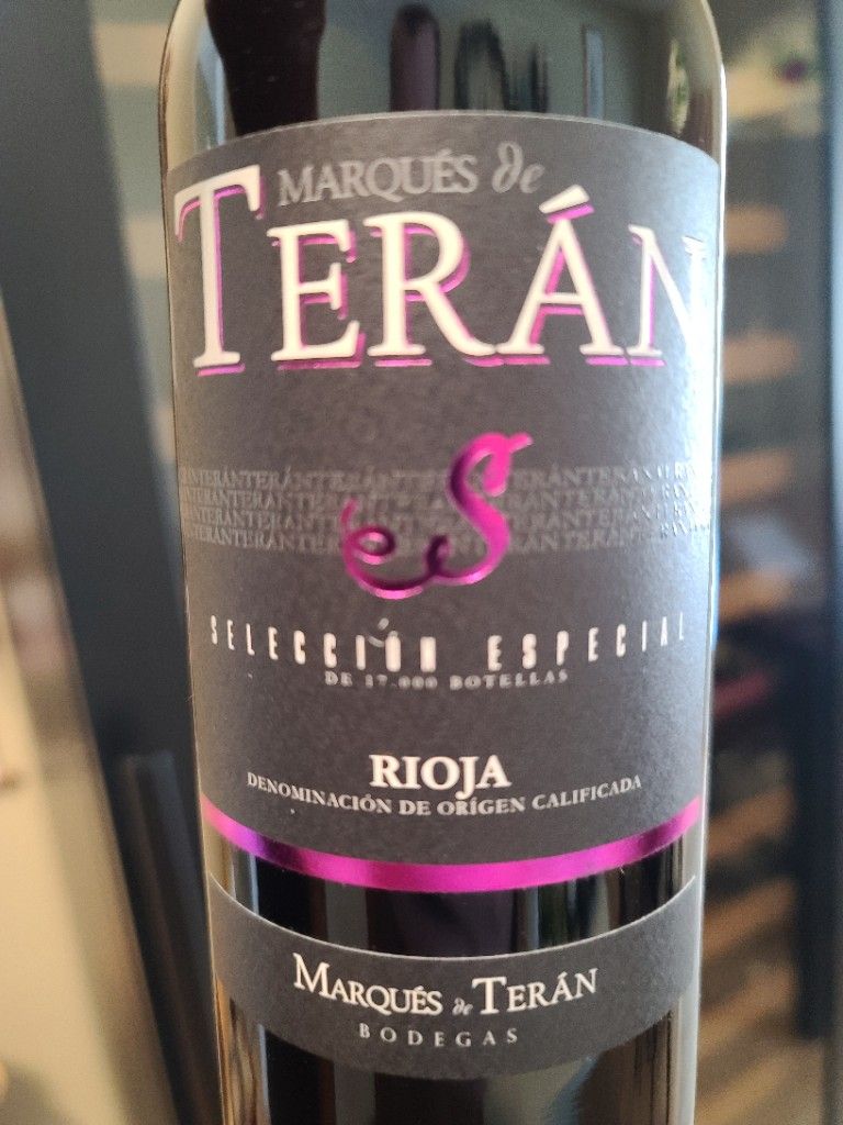 2017 Marques de Terán Rioja Cosecha Especial, Spain, La Rioja, Rioja ...