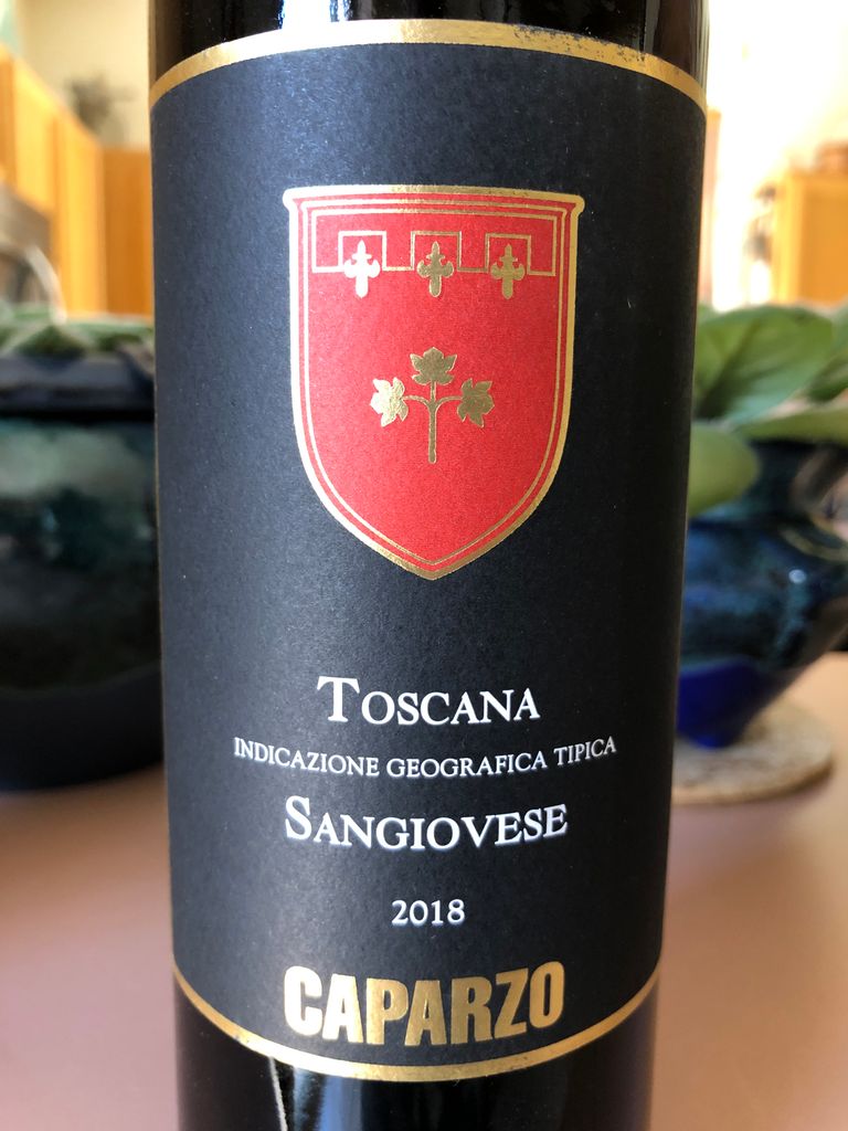 2018 Tenuta Caparzo Sangiovese Toscana IGT, Italy, Tuscany, Toscana IGT ...