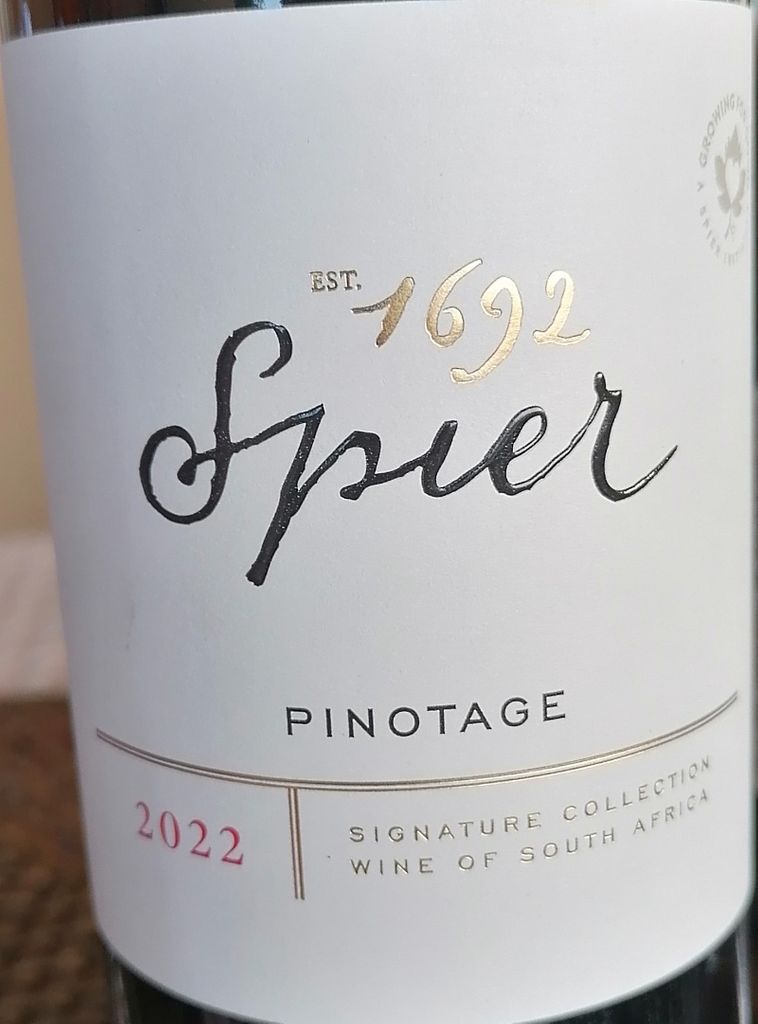 2023 Spier Pinotage Signature Collection, South Africa, Western Cape ...