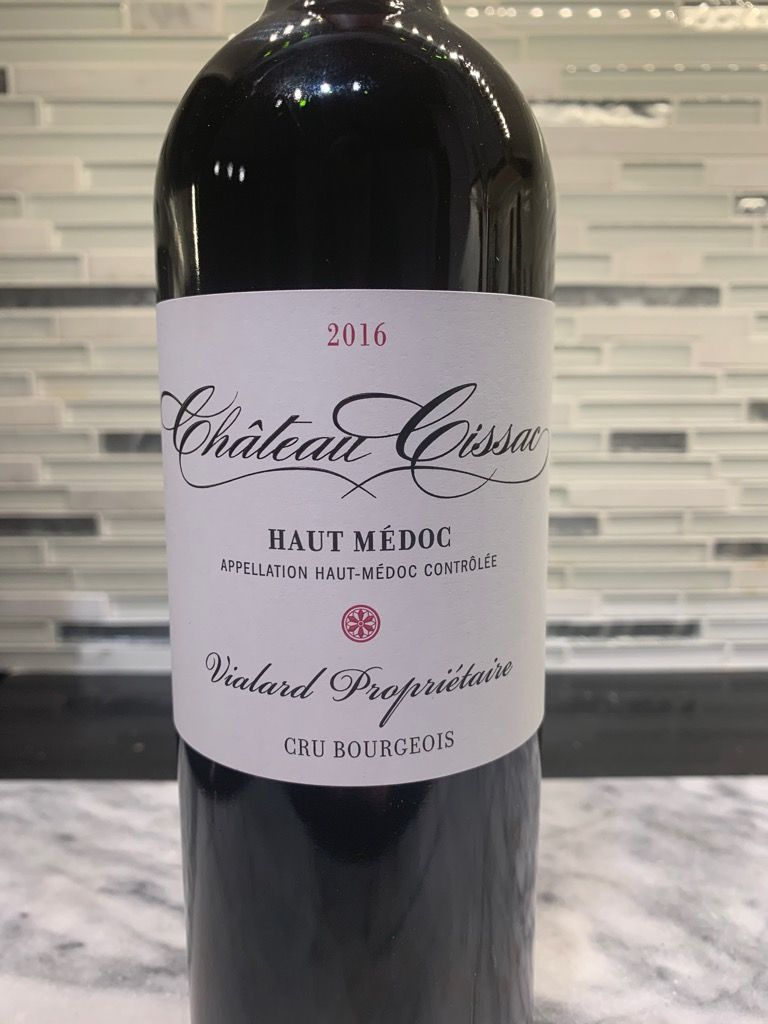 2016 Château Cissac, France, Bordeaux, Médoc, Haut-Médoc - CellarTracker