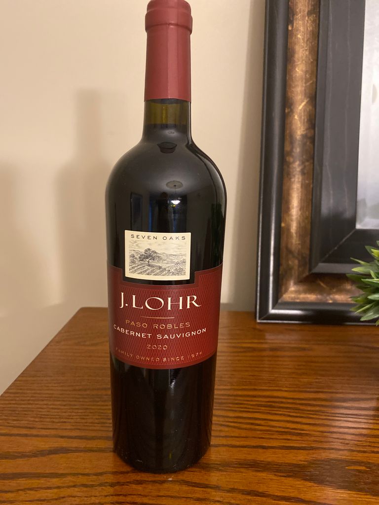 2020 J. Lohr Cabernet Sauvignon, USA, California, Central Coast, Paso ...
