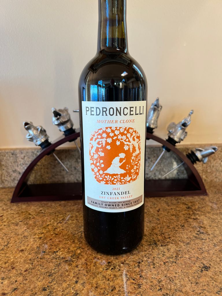 2021 Pedroncelli Zinfandel Mother Clone Dry Creek Valley, USA ...