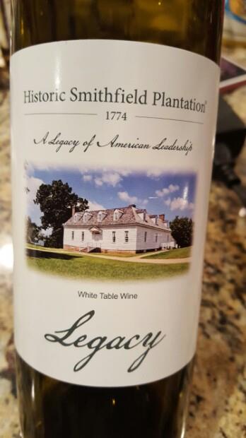 NV Attimo Winery Historic Smithfield Plantation Legacy, USA, Virginia ...