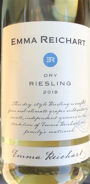 2018 Emma Reichart Dry Riesling, Germany, Rheinhessen - CellarTracker