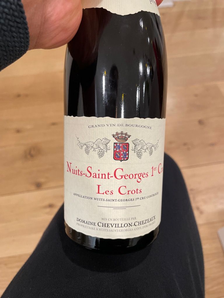 2022 Domaine Chevillon-Chezeaux Nuits St. Georges 1er Cru Les Crots ...