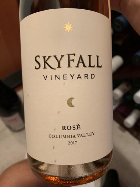 2017 Skyfall Vineyard Rosé, USA, Washington, Columbia Valley ...