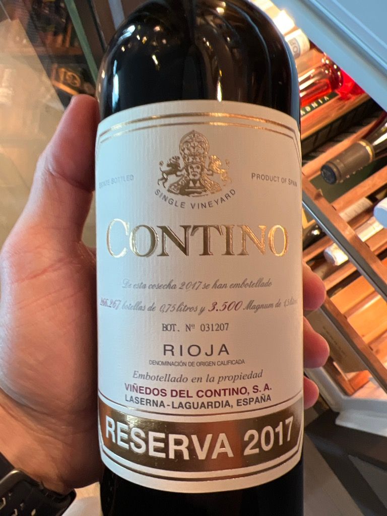 2017 Bodegas y Viñedos del Contino Rioja Laserna Reserva, Spain, La ...