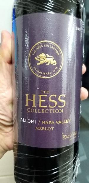 2014 The Hess Collection Merlot Allomi, USA, California, Napa Valley ...