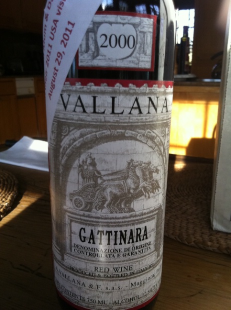 2000 Antonio Vallana e Figlio Gattinara, Italy, Piedmont, Northern ...