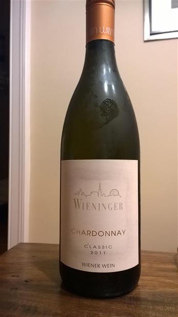 2011 Wieninger Chardonnay Classic, Austria, Wien - CellarTracker