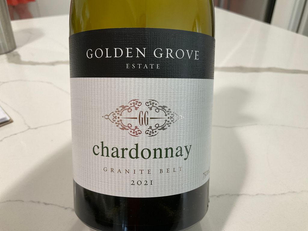 2021 Golden Grove Estate Chardonnay, Australia, Queensland, Granite ...